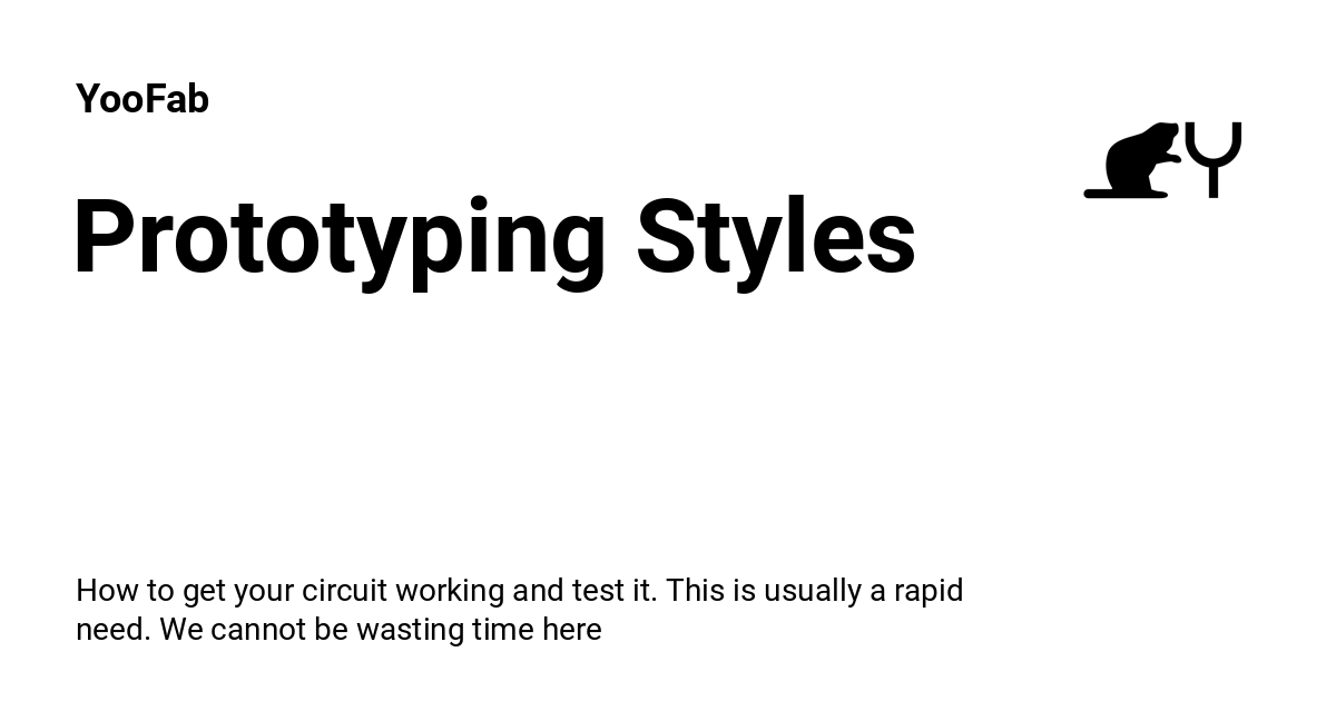 Prototyping Styles - YooFab